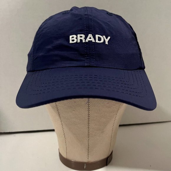 Accessories | Brady Navy Blue Dad Style Hat Adult Size Adjustable Clean ...